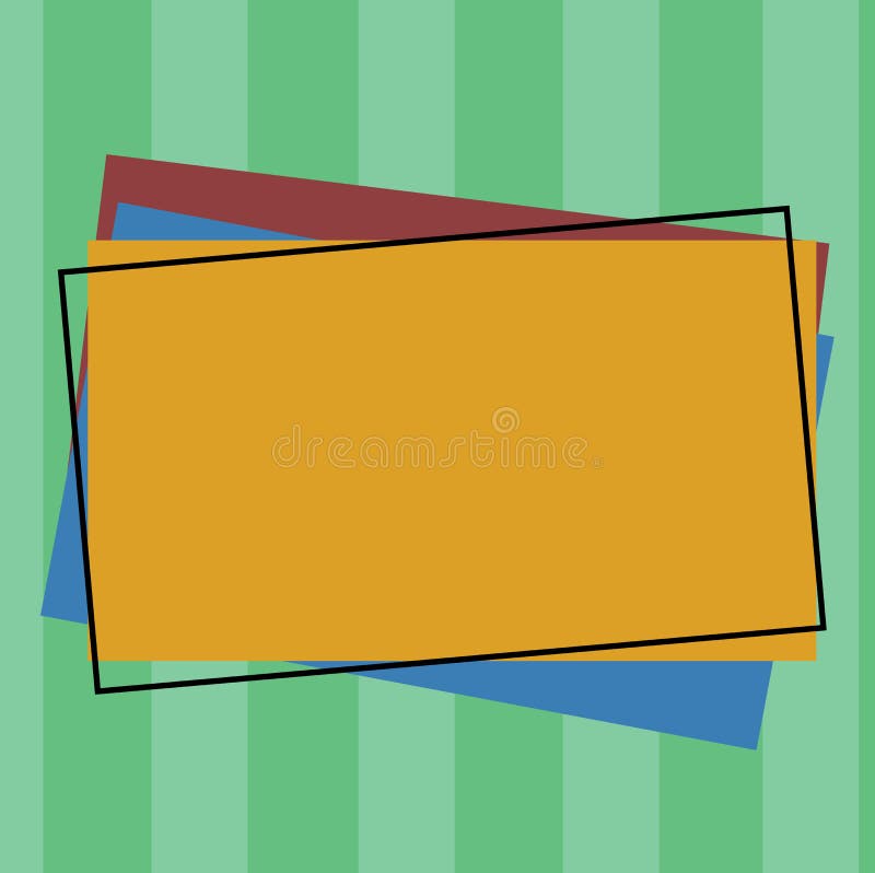 Business Empty Template for Layout for Invitation Greeting Card ...
