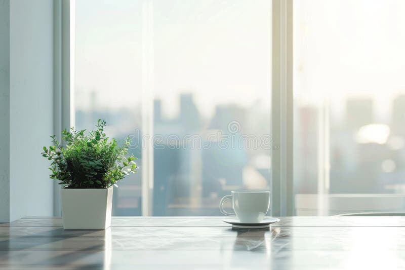 Business Environment with Clean, Uncluttered Copy Space. Stock ...