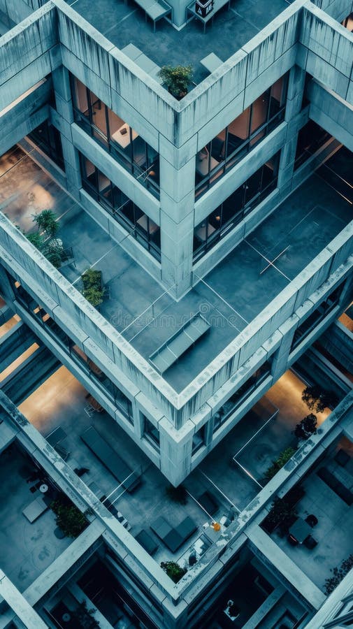 Business Environment with a Structured Layout Pattern. Stock ...