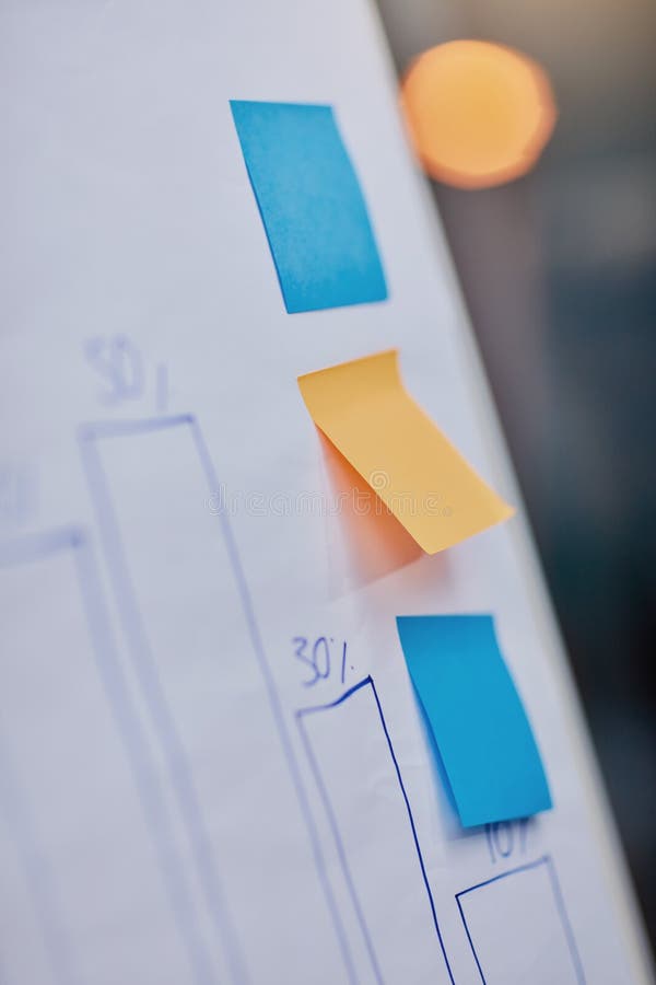 In Business, Every Detail is Important. Closeup Shot of Sticky Notes on ...