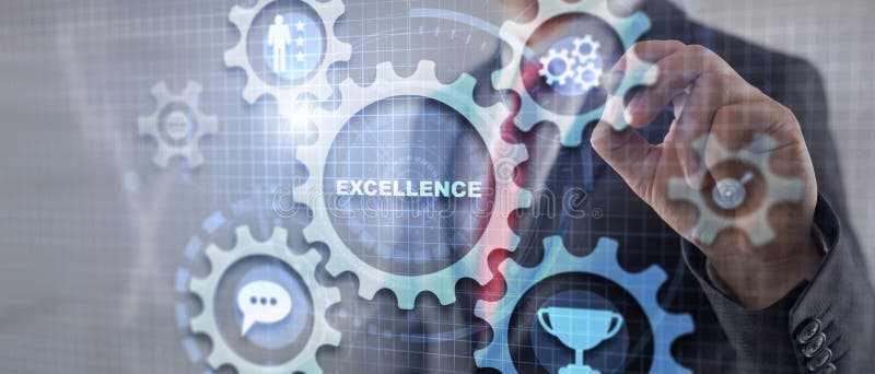 Business Excellence Manager. Business Development Concept Stock Photo ...