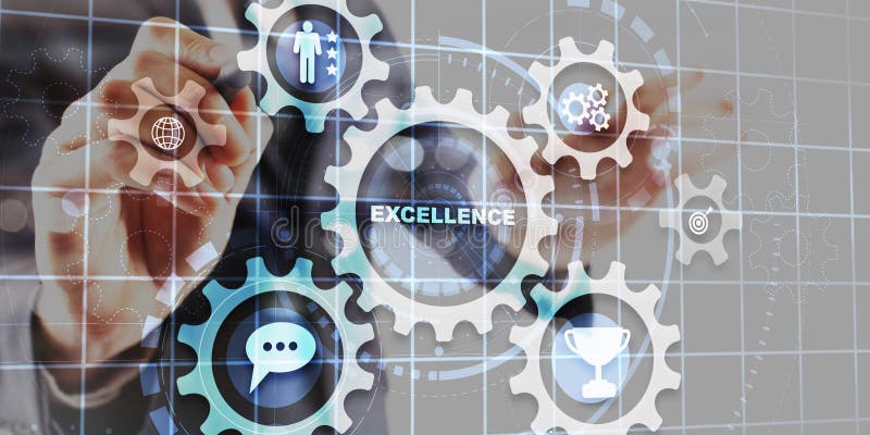 Business Excellence Manager. Business Development Concept Stock Photo ...