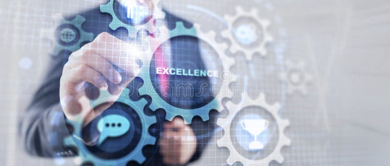 Business Excellence Manager. Business Development Concept Stock Photo ...