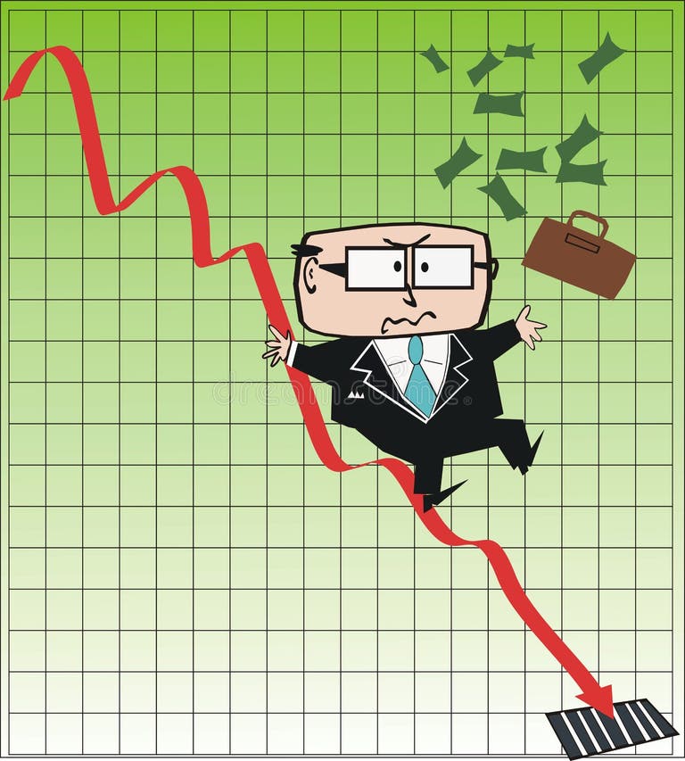 Cartoon Financial Loss Stock Illustrations – 5,270 Cartoon Financial ...