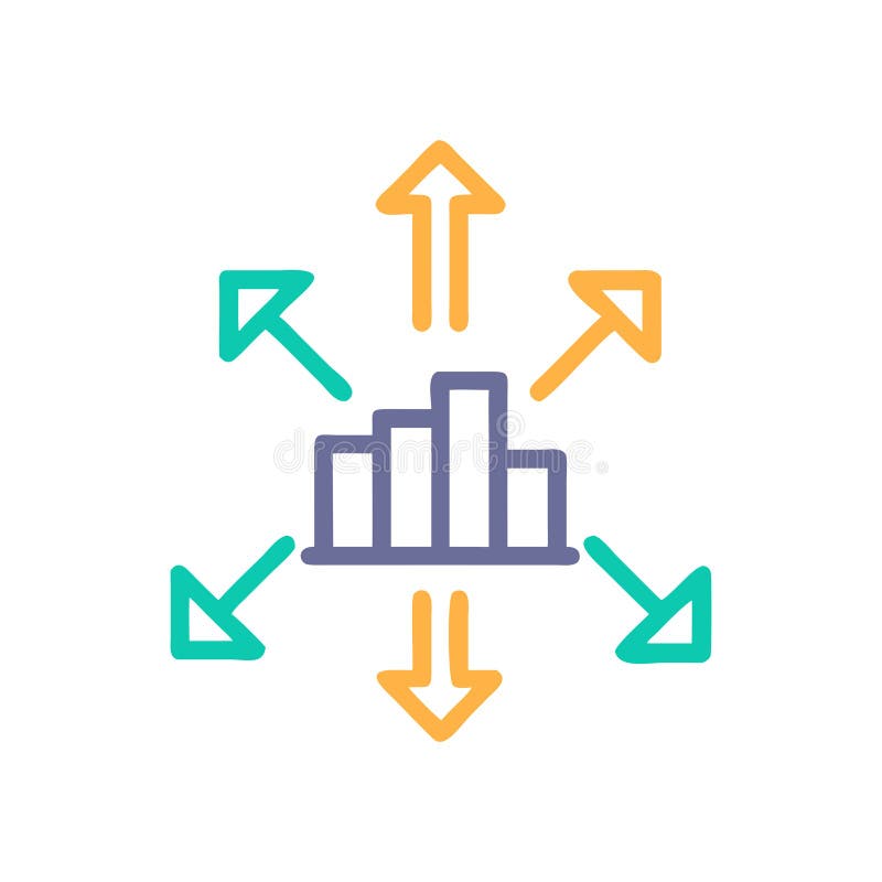 Business Expansion Icon stock vector. Illustration of growth - 352795615
