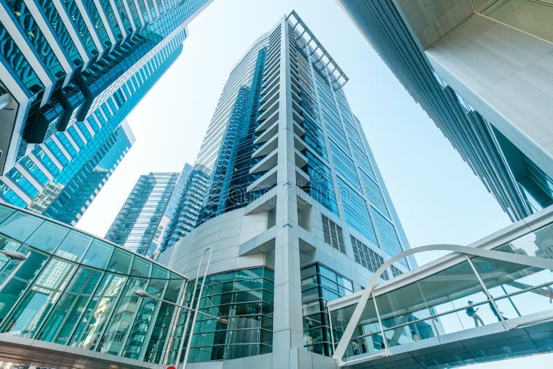 Business Facade, Office Building Real Estate Stock Image - Image of ...