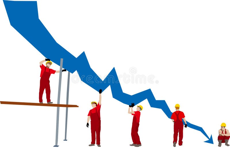 Business failure stock vector. Illustration of failure - 2508732