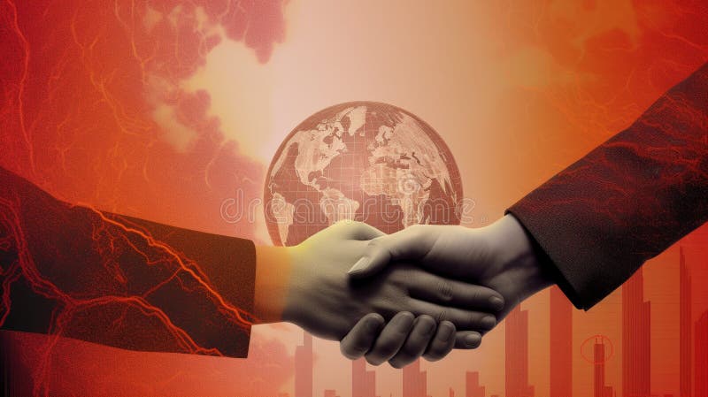 Business Failure Illustration and Falling Business Graph Chart Concept ...