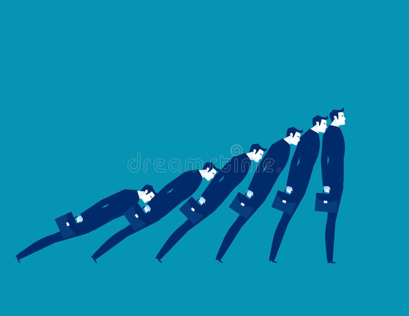 Business Man Falling from Graph, Financial Crisis Concept, Economic ...