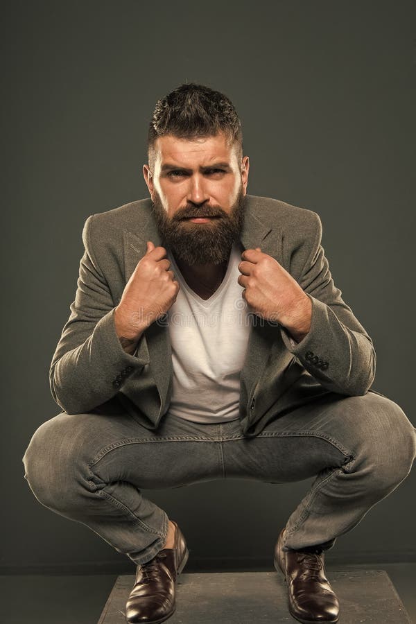 Business Fashion and Dress Code. Bearded Man. Male Formal Fashion ... Business Fashion and Dress Code. Bearded Man. Male Formal Fashion ...