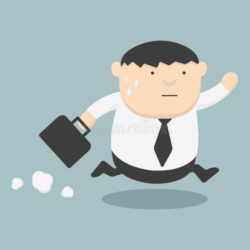 Businessman See Exit Fortuitous Stock Vector - Illustration of inside ...