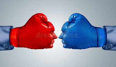Business Fight Strategy stock illustration. Illustration of advantage ...
