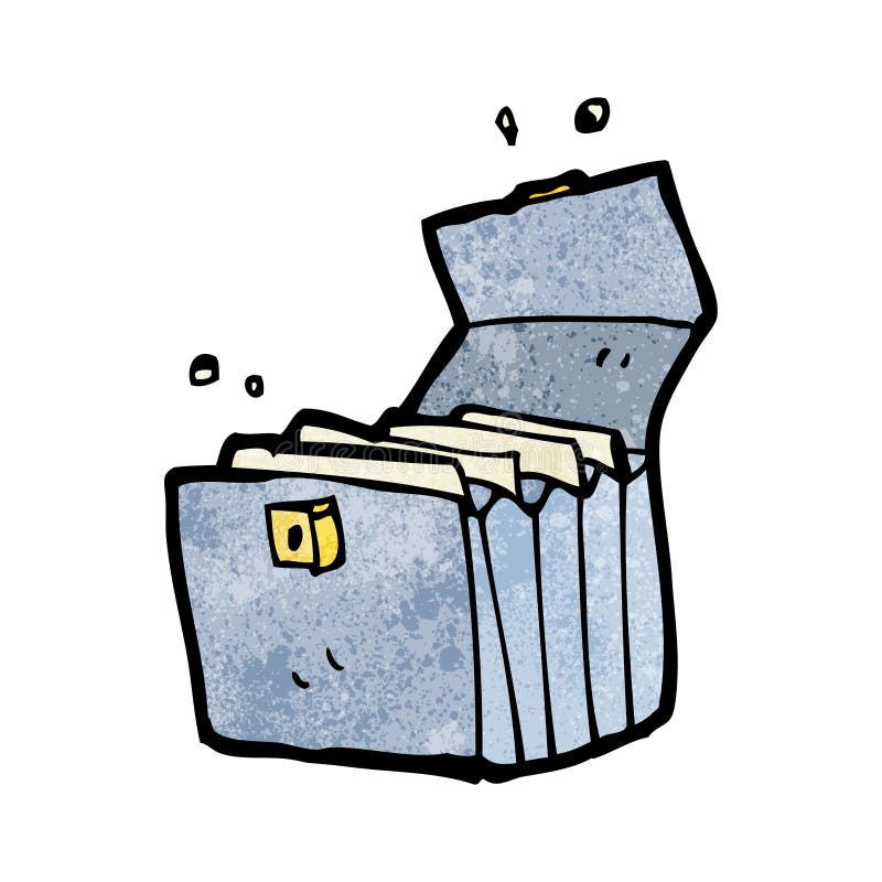 Business files cartoon stock vector. Illustration of cute - 38059601