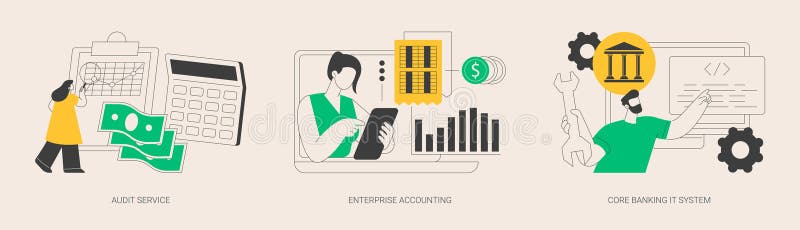 Business Finance Abstract Concept Vector Illustrations. Stock Vector ...