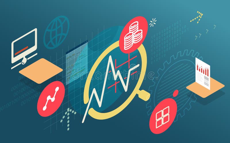 Business Finance Abstract - Illustration Stock Illustration ...
