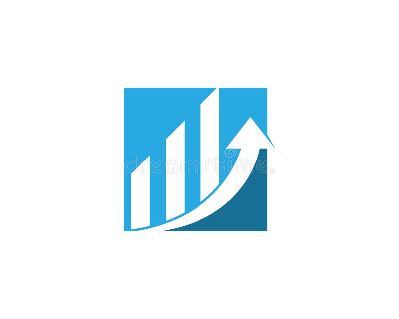 Business Finance Arrow Logo Template Stock Vector - Illustration of ...