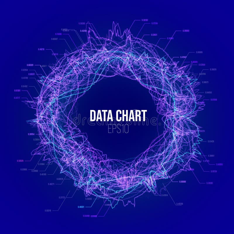 Vector Big Data Illustration, Technology Elements Isolated, Data ...