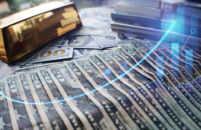 Business and Finance Concept of Net Worth Growing Stock Photo - Image ...