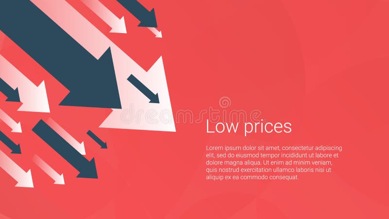 Sales decrease stock vector. Illustration of sales, sale - 71580932