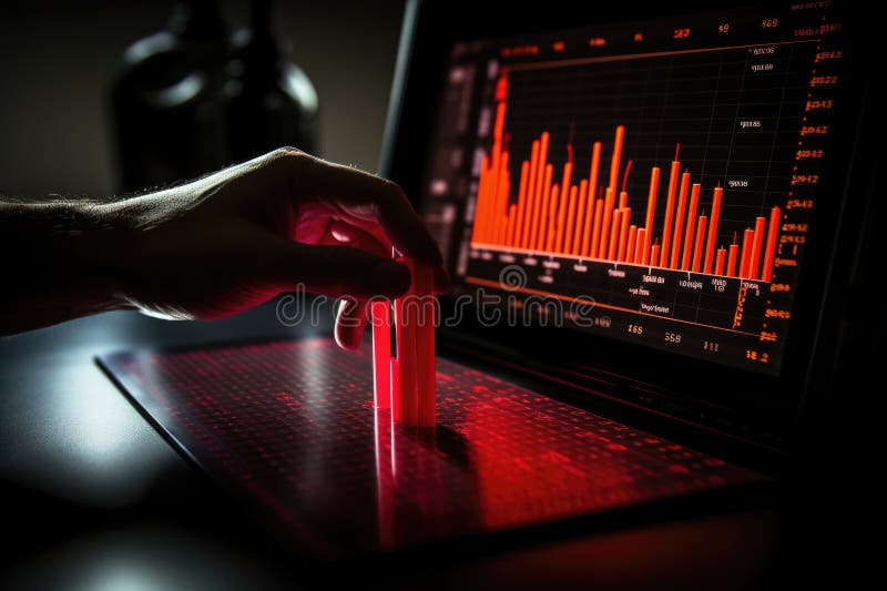 Business Finance Data Analysis Chart. Financial Management Technology ...