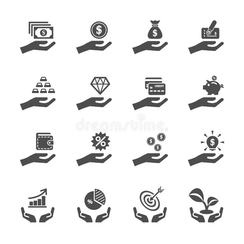 Business and Finance Icon Set, Vector Eps10 Stock Vector - Illustration ...