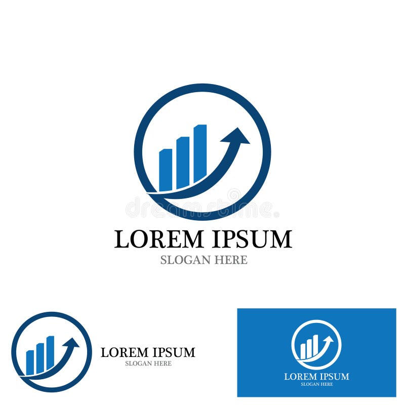 Business Finance Logo Design Vector Template Stock Illustration ...