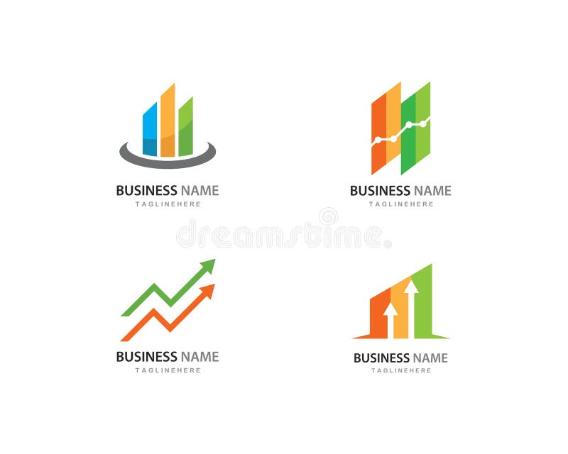 Business Finance logo stock illustration. Illustration of branding ...