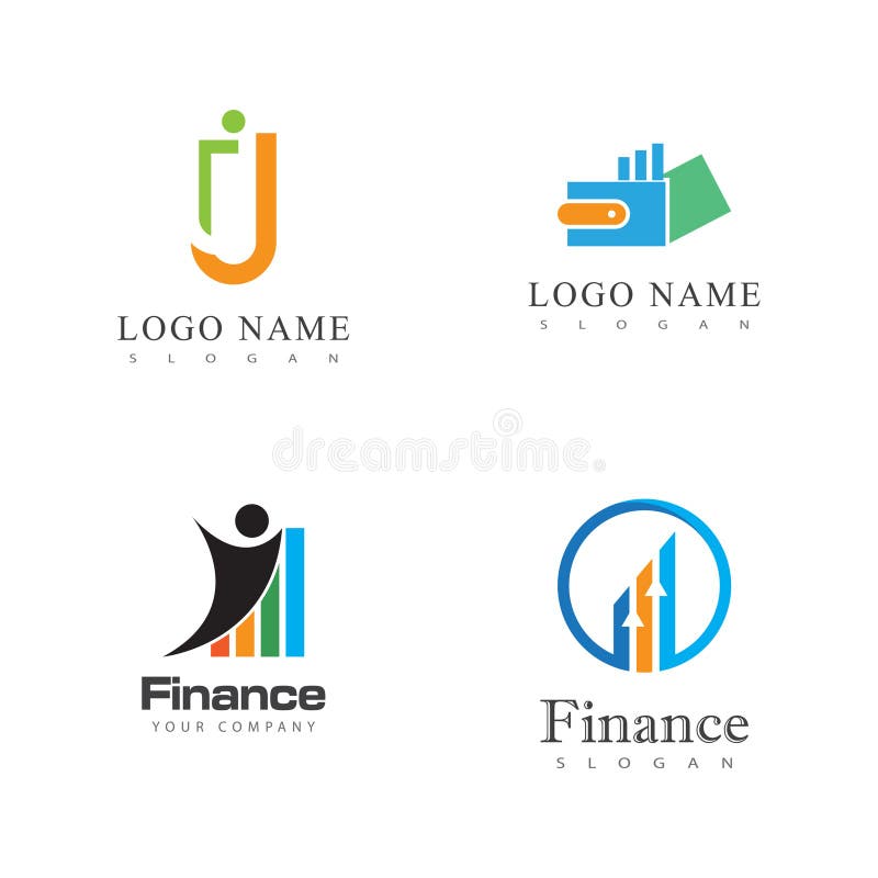 Business Finance Logo Template Vector Stock Vector - Illustration of ...