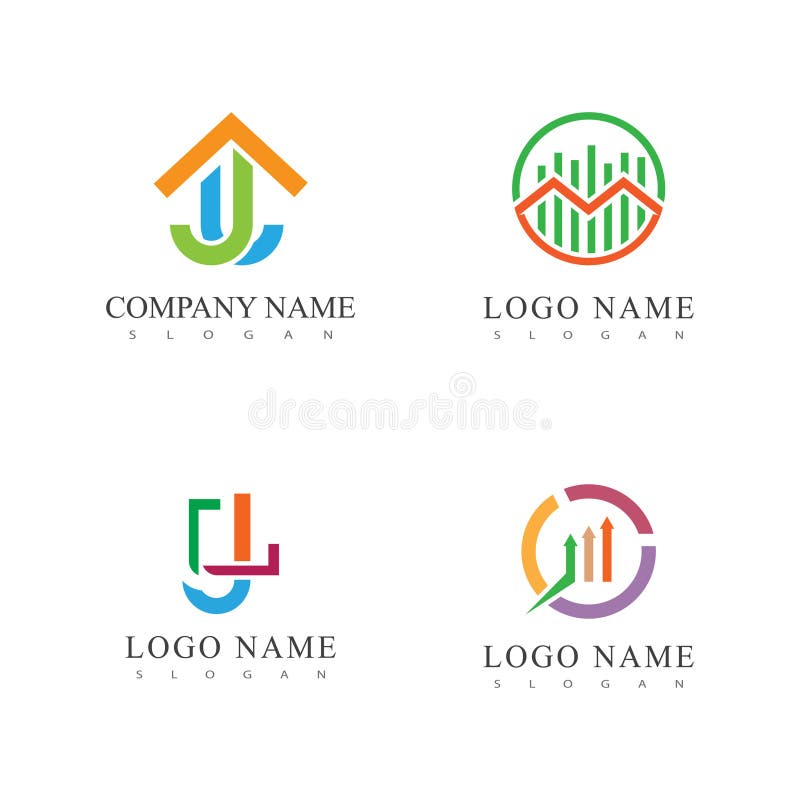 Business Finance Logo Template Vector Stock Vector - Illustration of ...