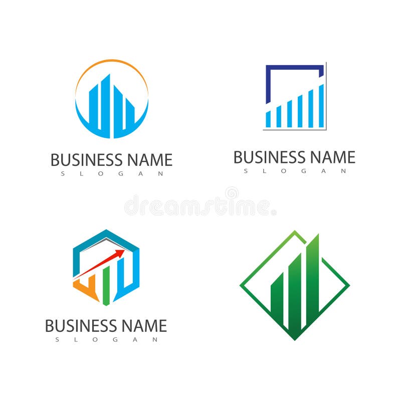 Business Finance Logo Template Vector Stock Vector - Illustration of ...