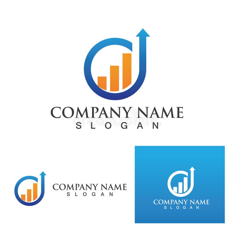 Business Finance Logo and Symbols Vector Concept Illustration Stock ...