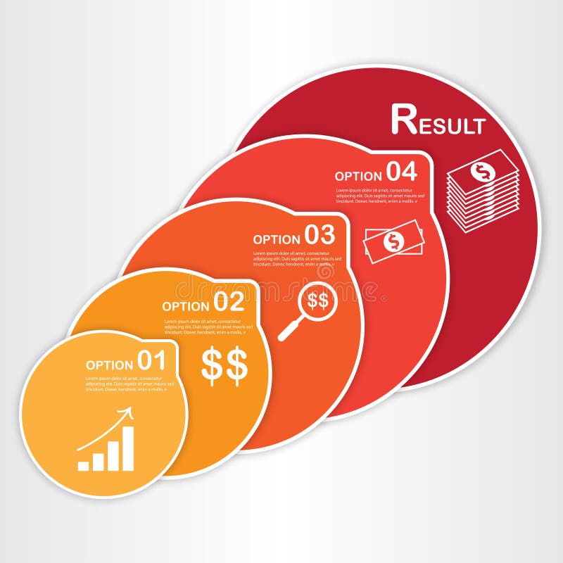Business Finance Option, Vector Work Stock Vector - Illustration of ...