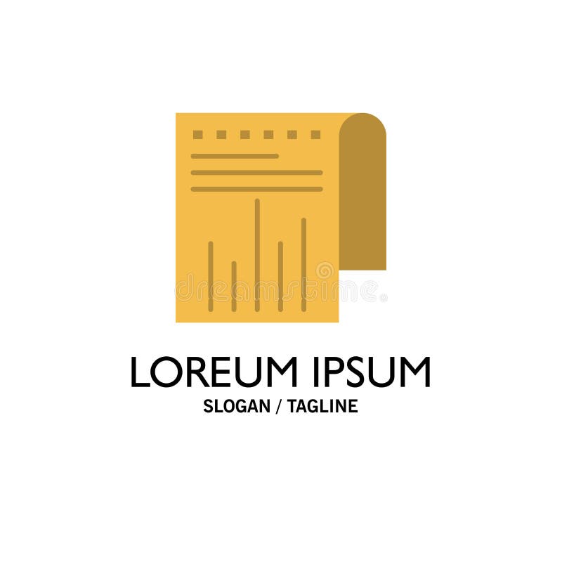 Business, Financial, Modern, Report Business Logo Template. Flat Color ...