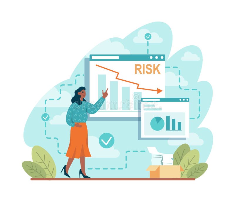 Business or Financial Risk Concept. Challenge, Danger or Difficulty ...