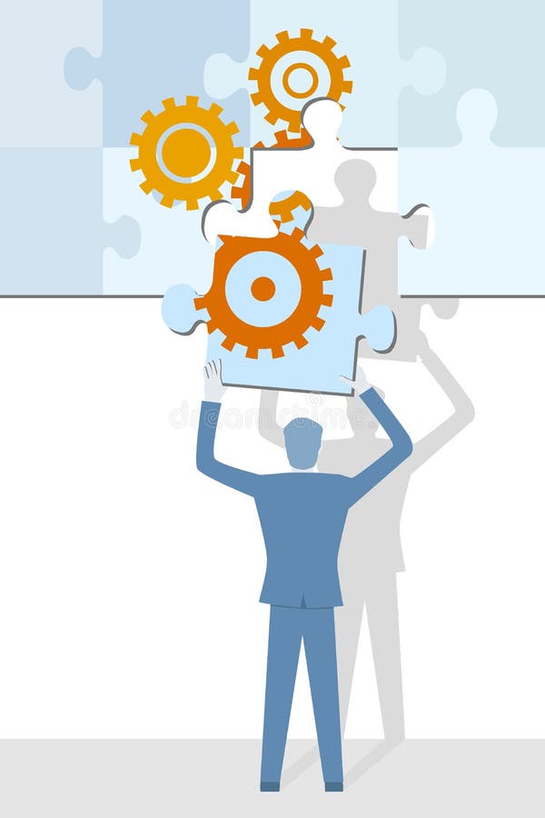 Cartoon Man Completing Stock Illustrations – 165 Cartoon Man Completing ...