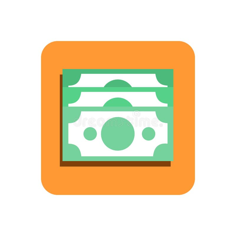 Business Flat Icon stock vector. Illustration of banknote - 212155800