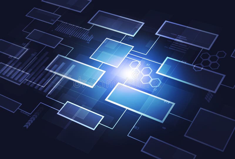 Business Flow Chart Background Stock Photo - Image of chart, process ...