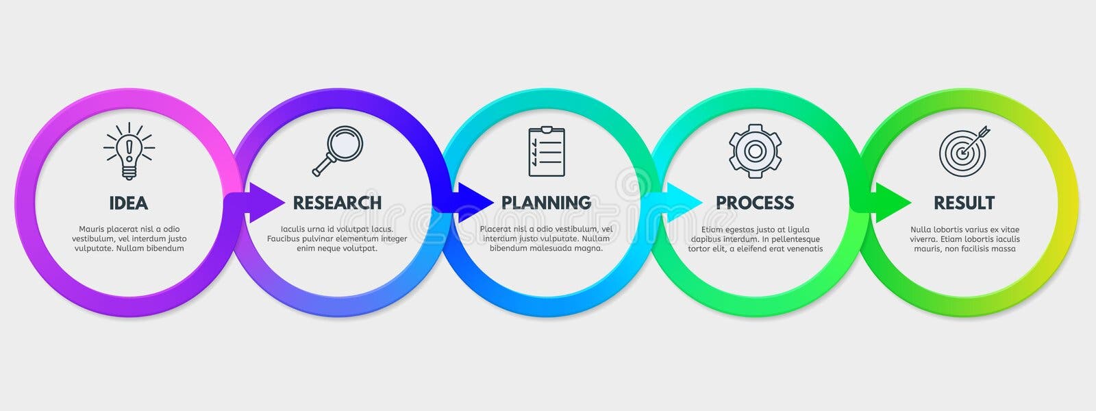 Business CV Template. Minimalistic Resume Layout with Work Experience ...
