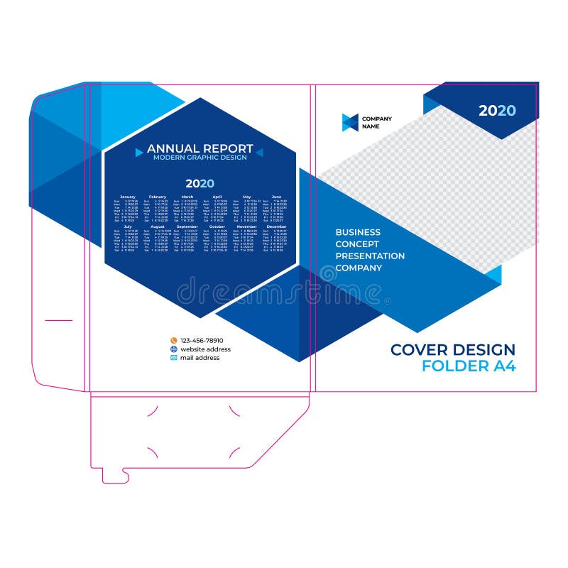 Folder Design, Cover for Catalogue, Brochures, Layout for Placement of ...