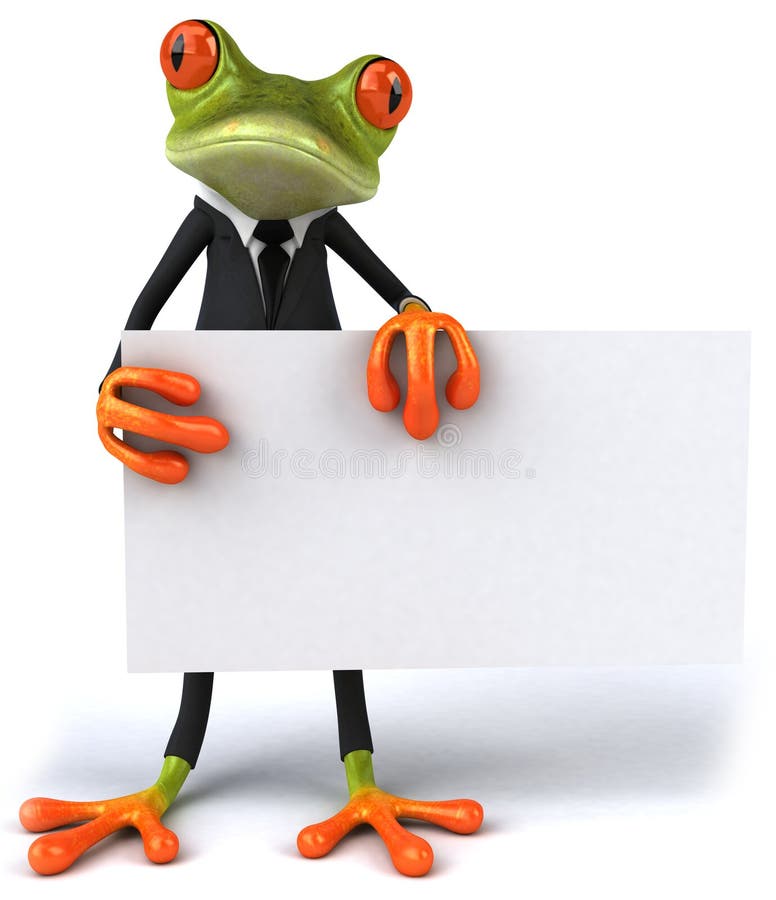 Business frog stock illustration. Illustration of forest - 20263394
