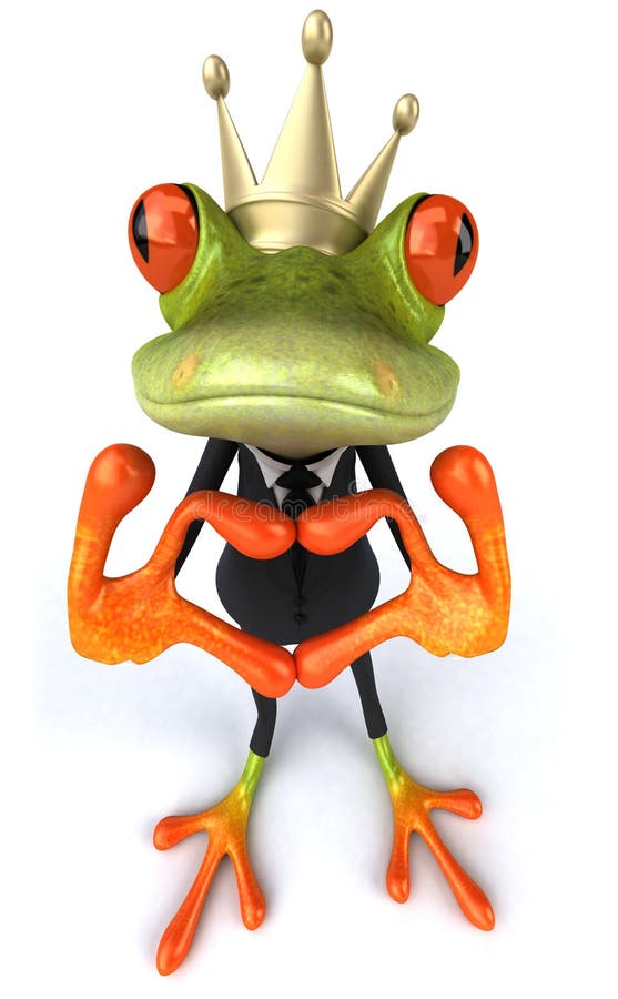 Business frog stock illustration. Illustration of toes - 20527280