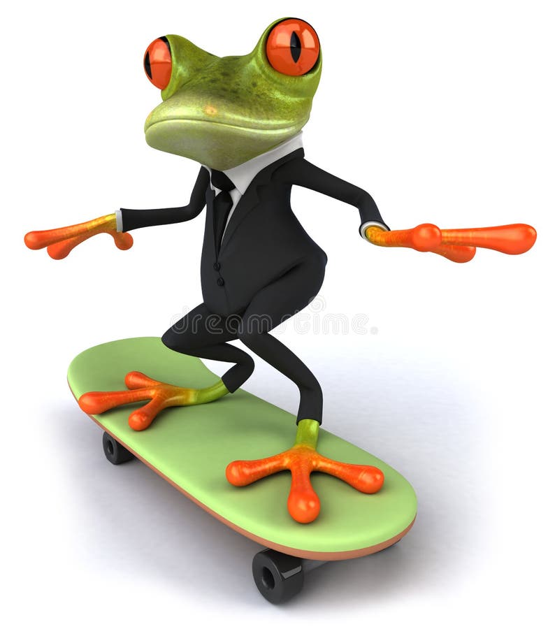 Business frog stock illustration. Illustration of amphibian - 21014430