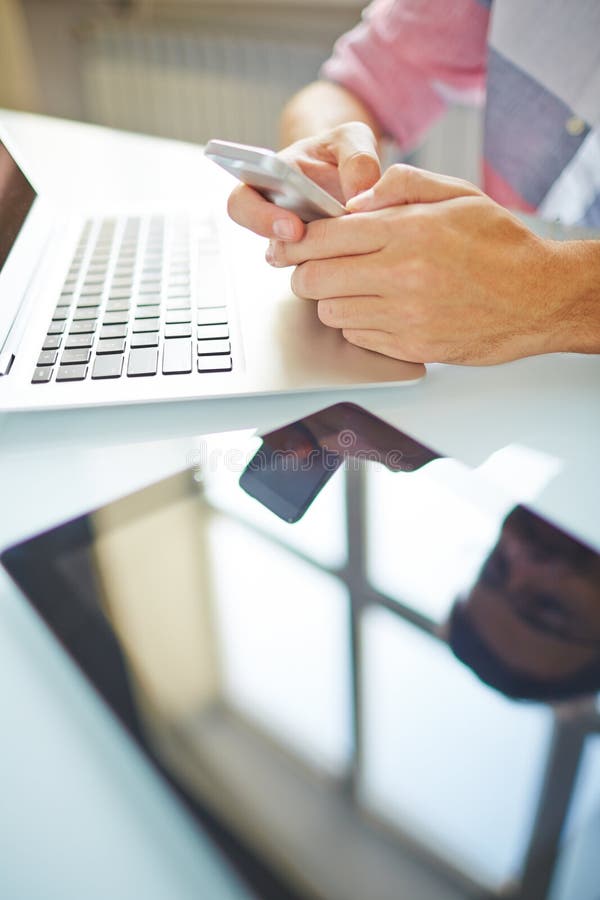 Business gadgets stock photo. Image of close, smartphone - 55223504