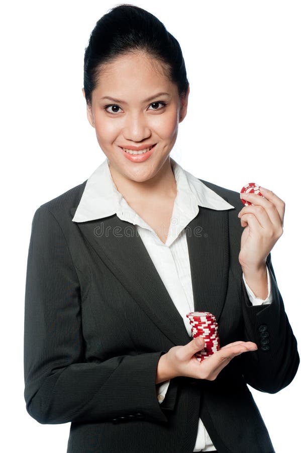Business Gamble stock photo. Image of woman, adult, young - 10671286