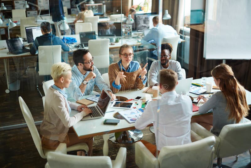 Business gathering stock photo. Image of intercultural - 69829116