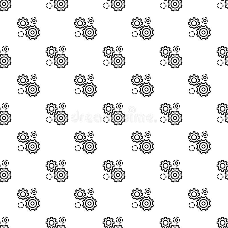 Gear Repeating Pattern Stock Illustrations – 822 Gear Repeating Pattern ...