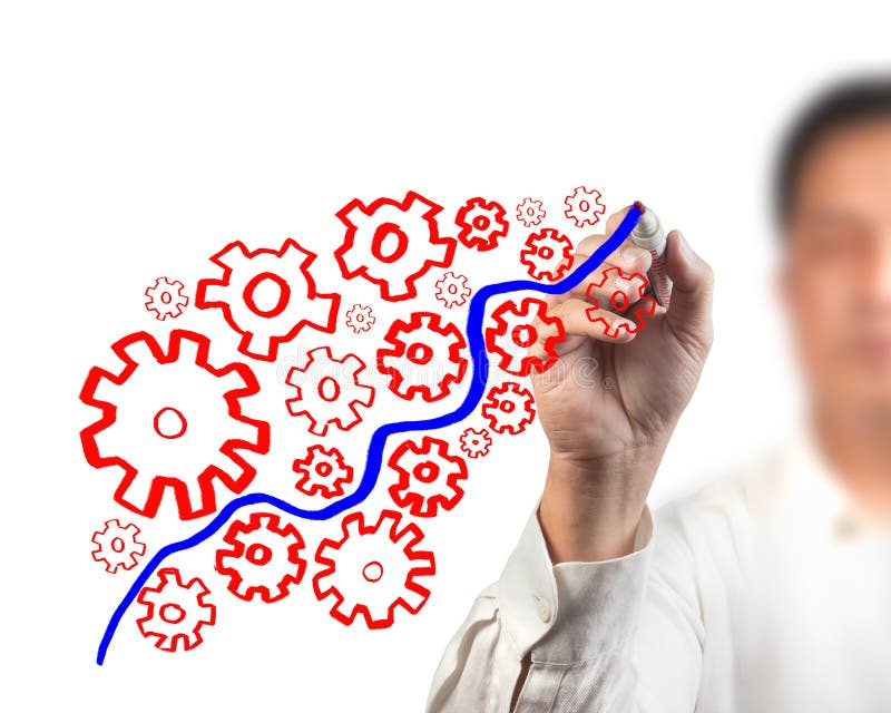 Key to success stock photo. Image of potential, person - 16668830