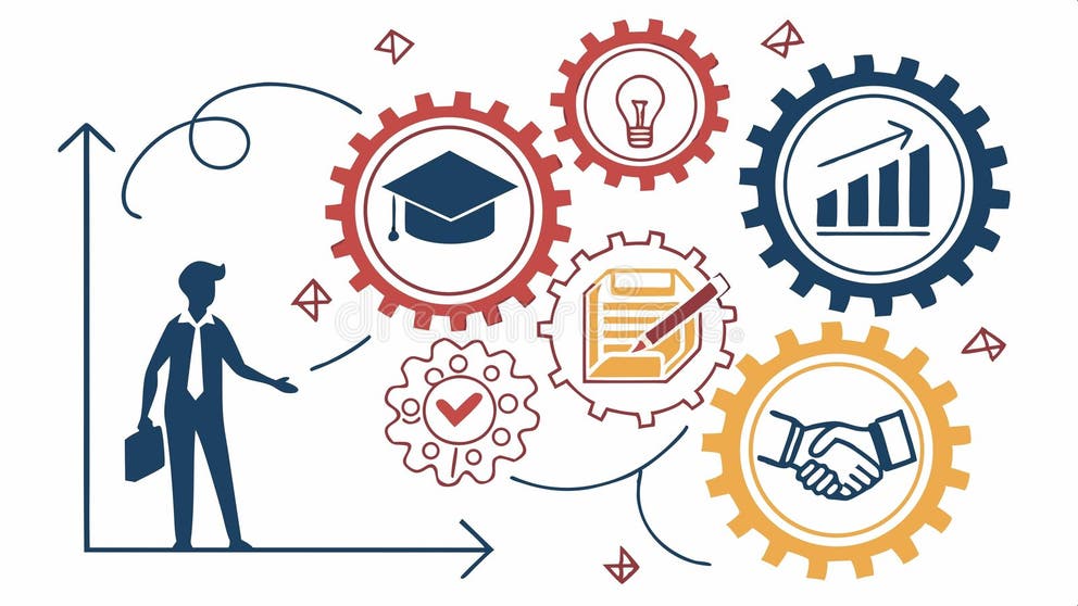 Business Gears and Teamwork, Collaboration and Process Efficiency ...