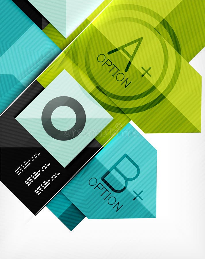 Option Banner Modern Infographic Stock Vector - Illustration of label ...