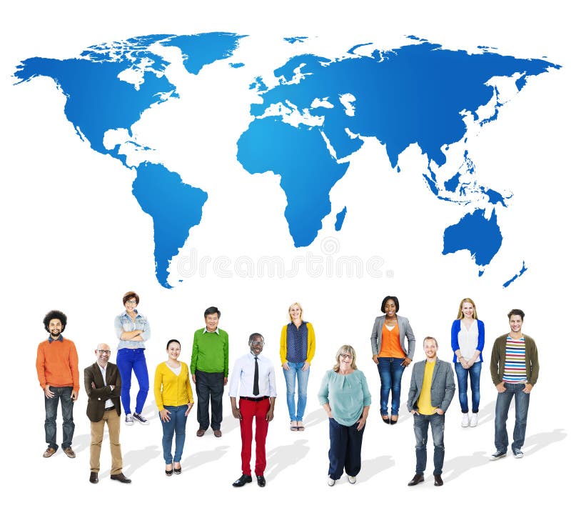 Business Global Collaboration Teamwork Concept Stock Photo - Image of ...